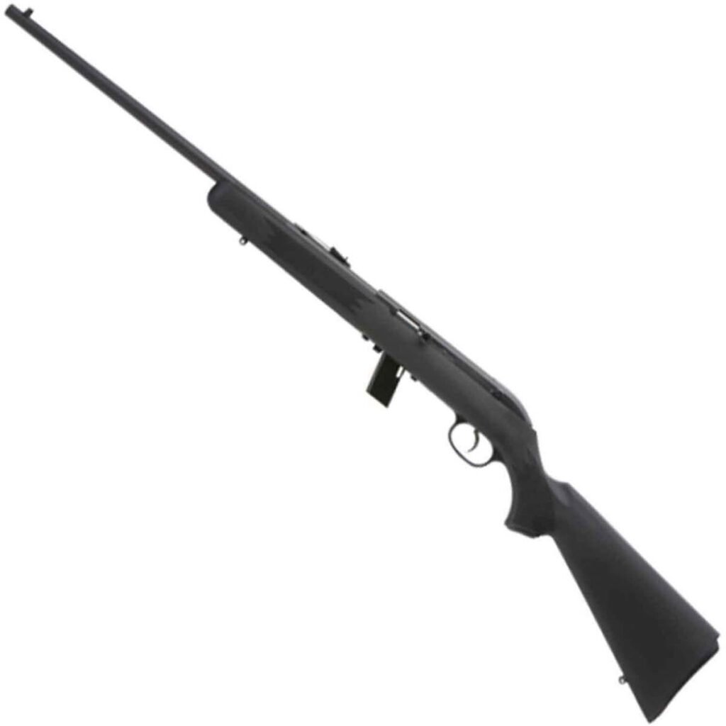 Savage 64 F w/ Iron Sights 22 Long Rifle Matte Blued Left Hand Semi ...